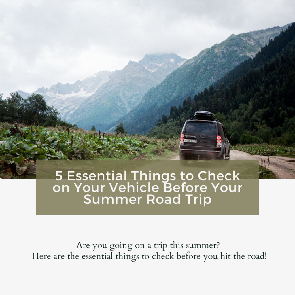 5 Things to Check on Your Vehicle Before Your Summer Road Trip - Ray ...
